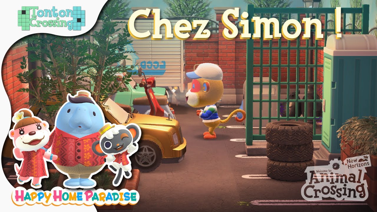 EXPOSITION DE BOLIDES CHEZ SIMON ! - HAPPY HOME PARADISE ACNH FR - YouTube