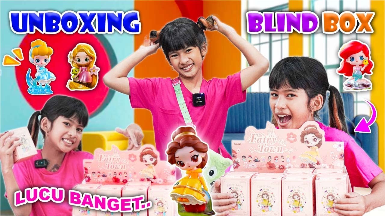 DISTA UNBOXING BLINDBOX😍 LUCU BANGET PRINCES DISNEY #viralvideos - YouTube