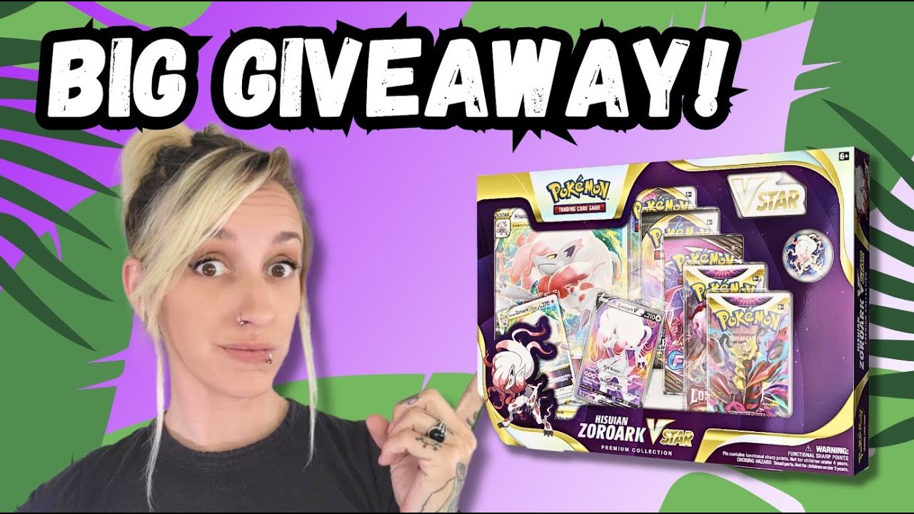 Pokemon *ZOROARK PREMIUM COLLECTION BOX* Opening!! BIG GIVEAWAY!! - YouTube