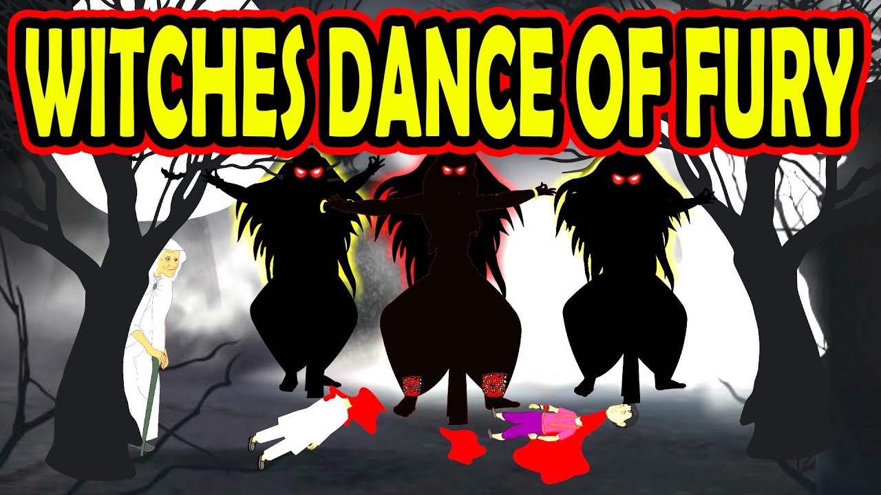 Witch Dance of Fury | English Cartoon | Horror Stories | Witch Stories ...