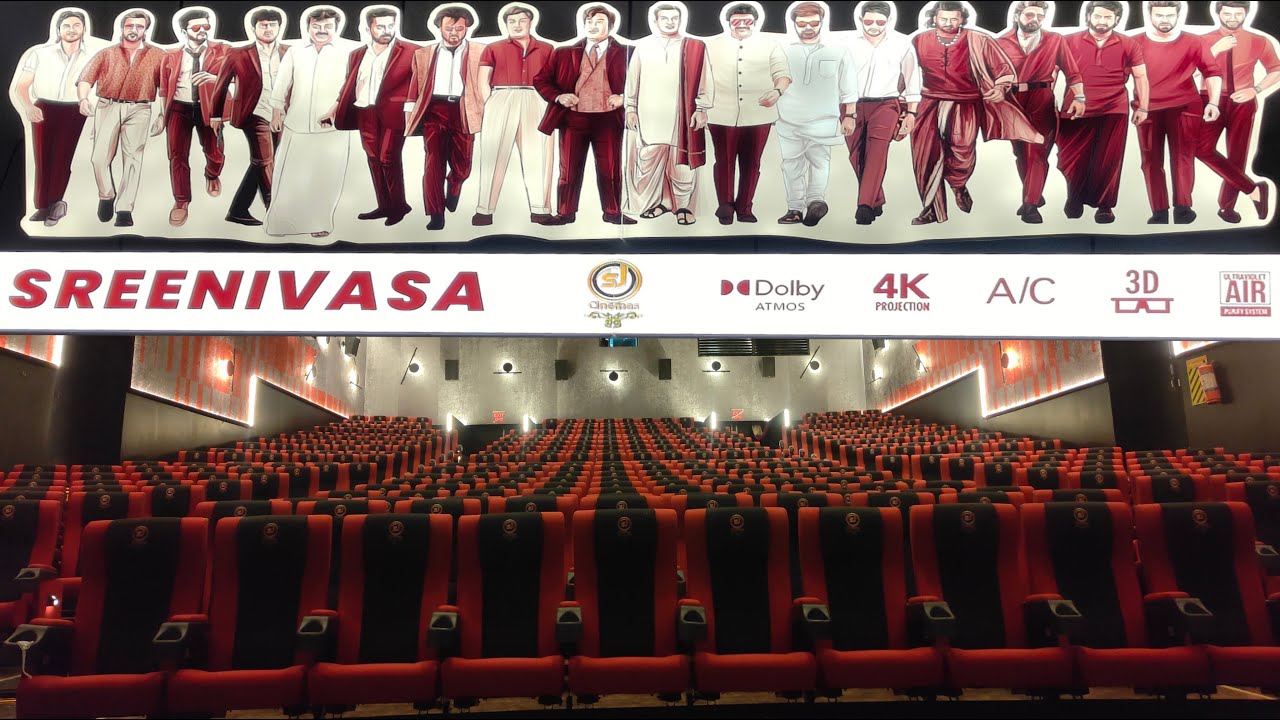 Nagari SJ cinemas | 4K dolby atmos | big screen | sreenivasan nagari ...