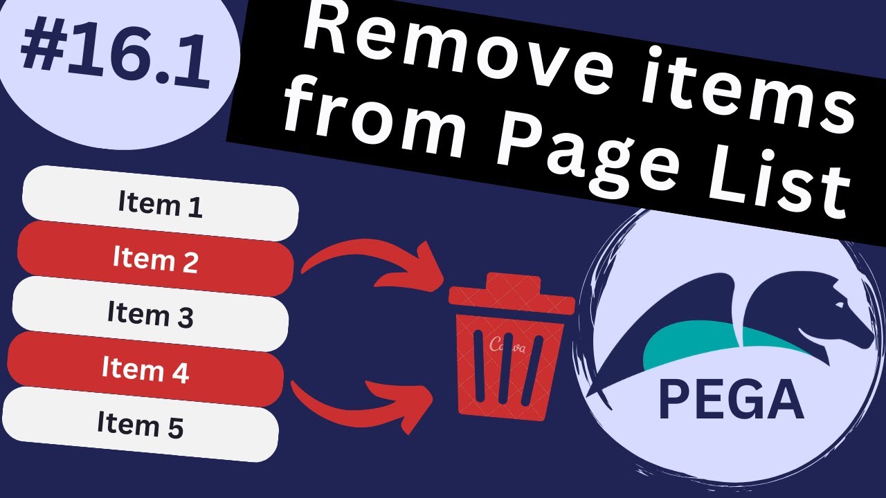 Pega 8.7 Tutorial: Hotel Booking Application #16.1 - Remove Items from ...