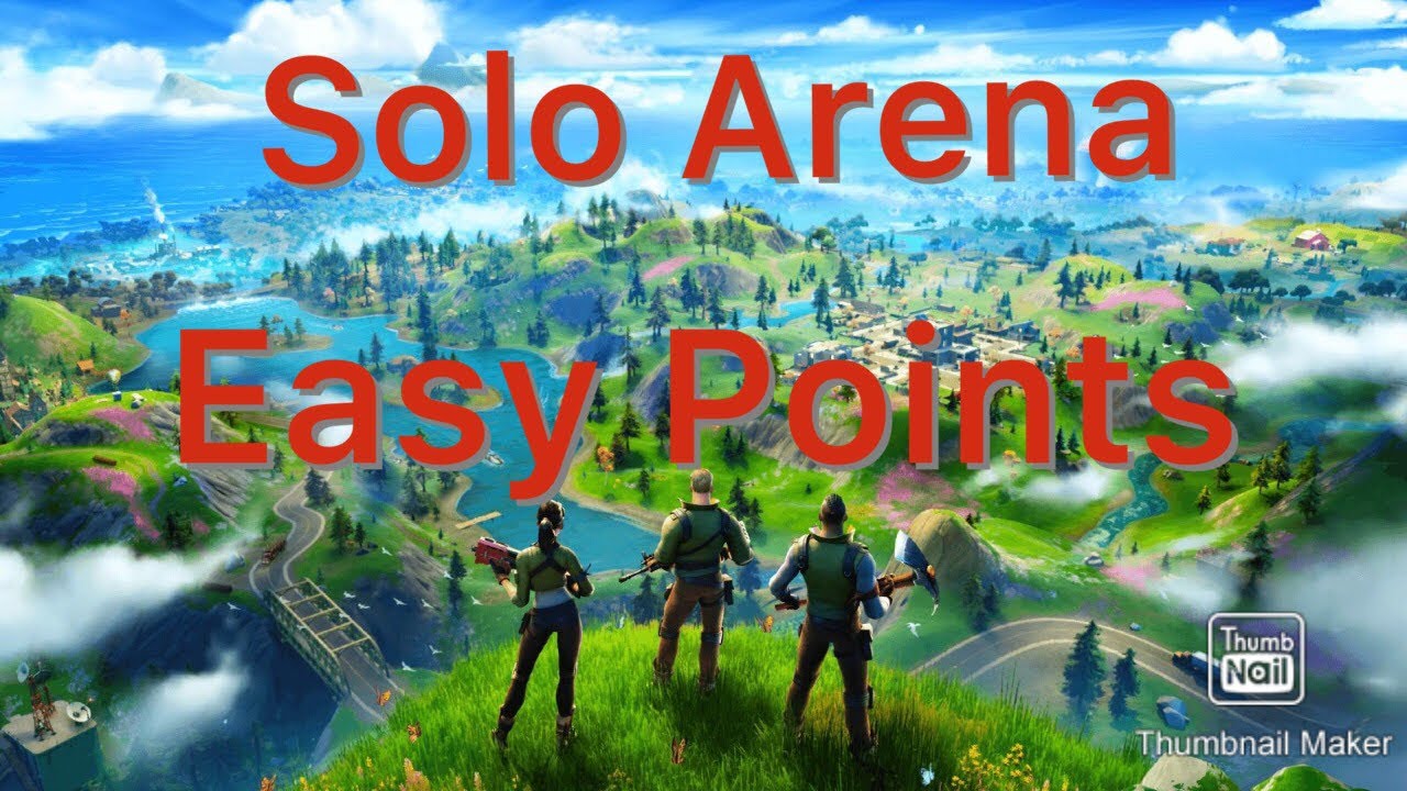 Guarantee 90+ Points Per Match Solo Arena Fortnite Chapter 2 - YouTube
