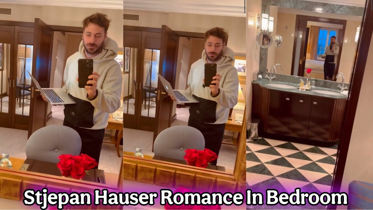 Stjepan Hauser And Girlfriend Romance In Bedroom For Romantic Wedding ...
