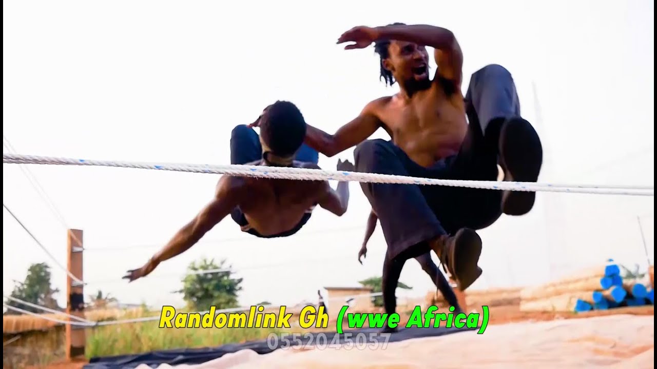 You Can`t Be Sad in Ghana Wow Gh Wrestling Funny Video 2023 - YouTube