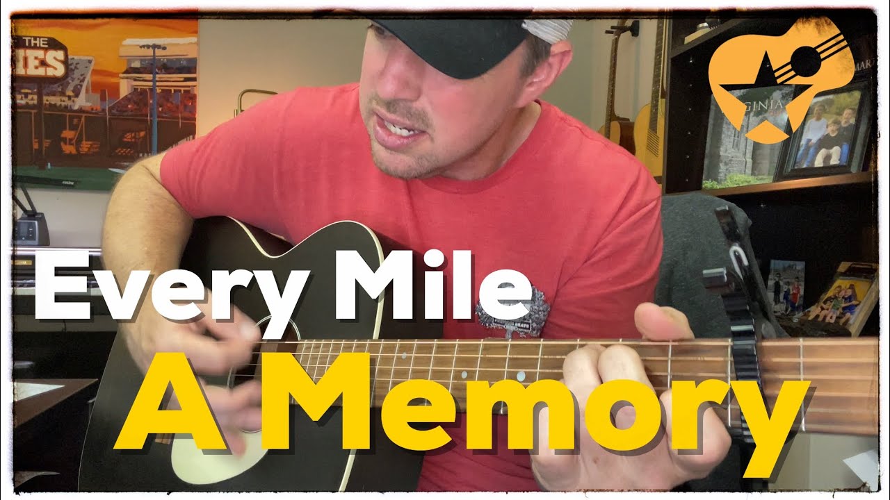 Every Mile A Memory | Dierks Bentley | Beginner Guitar Lesson - YouTube