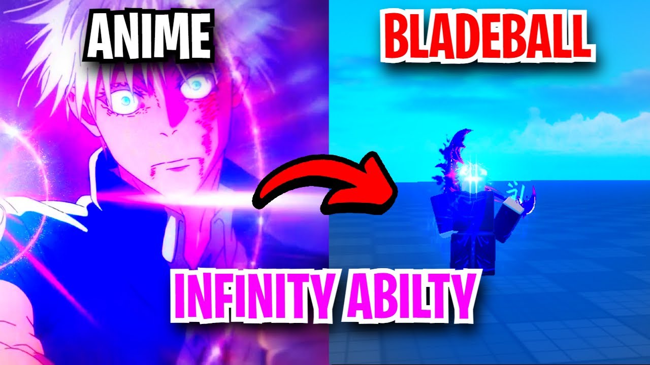 I Used Gojo's LIMITLESS Ability in Blade Ball - YouTube