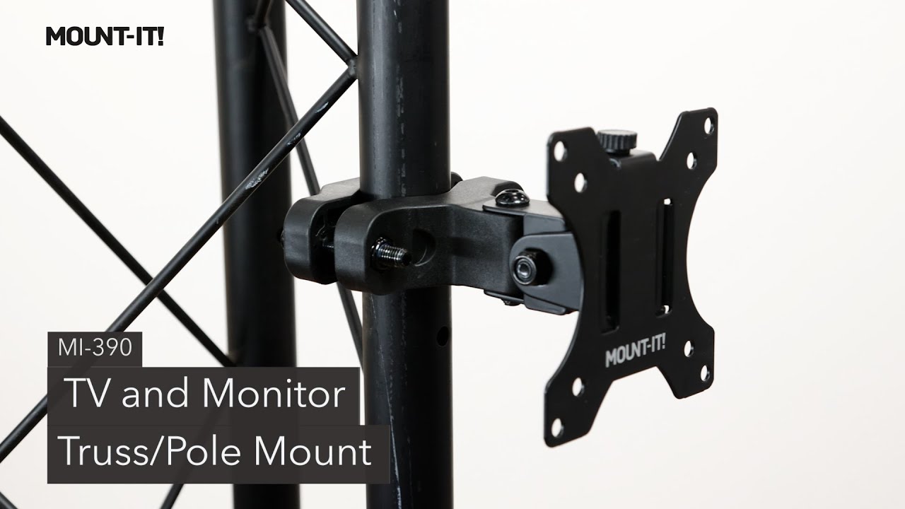 TV and Monitor Truss/Pole Mount | MI-390 (Features) - YouTube