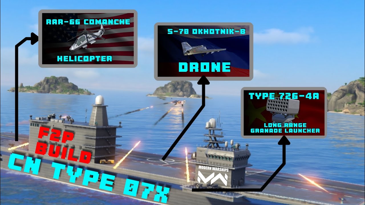 I got the new CN Type 07X! Is it good? Gameplay | Modern Warships - YouTube