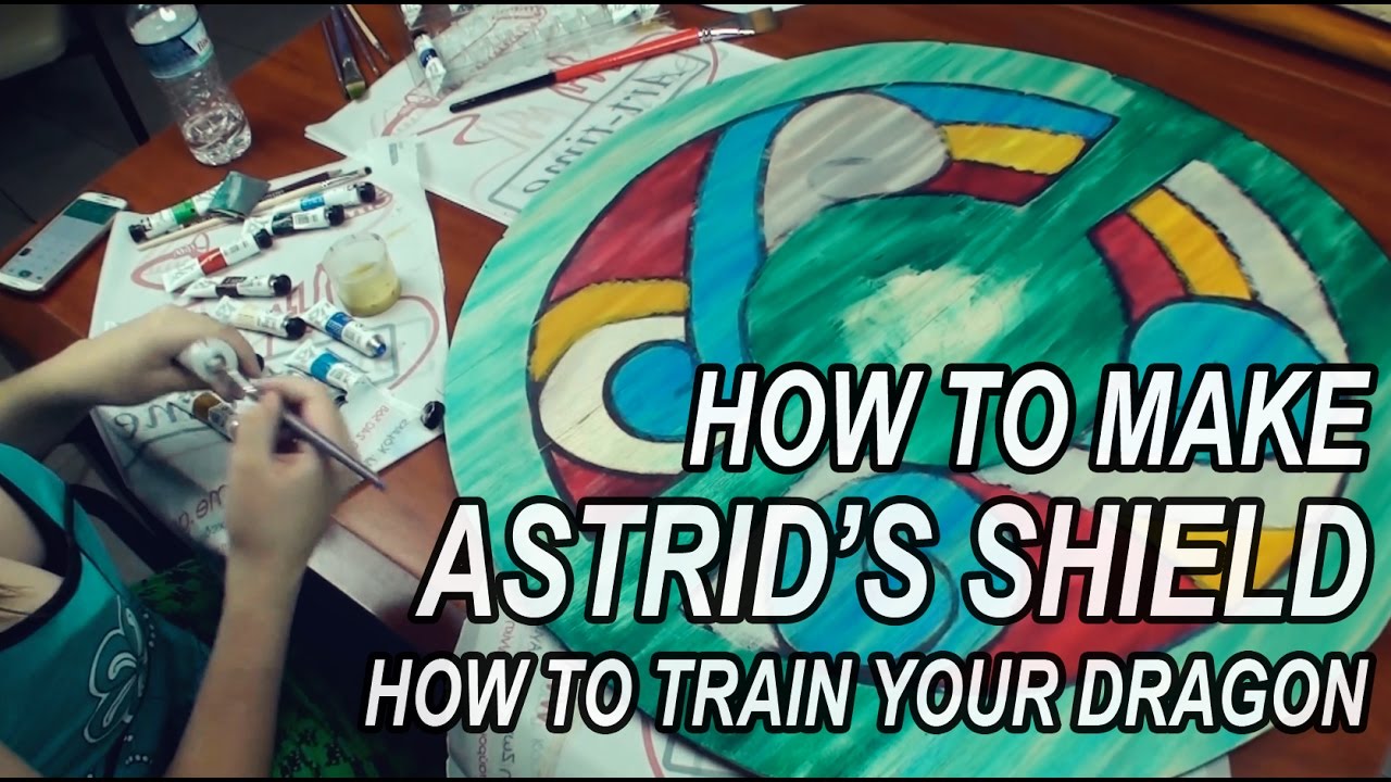 Props Corner Episode 8: Astrid's Shield (How to Train Your Dragon ...