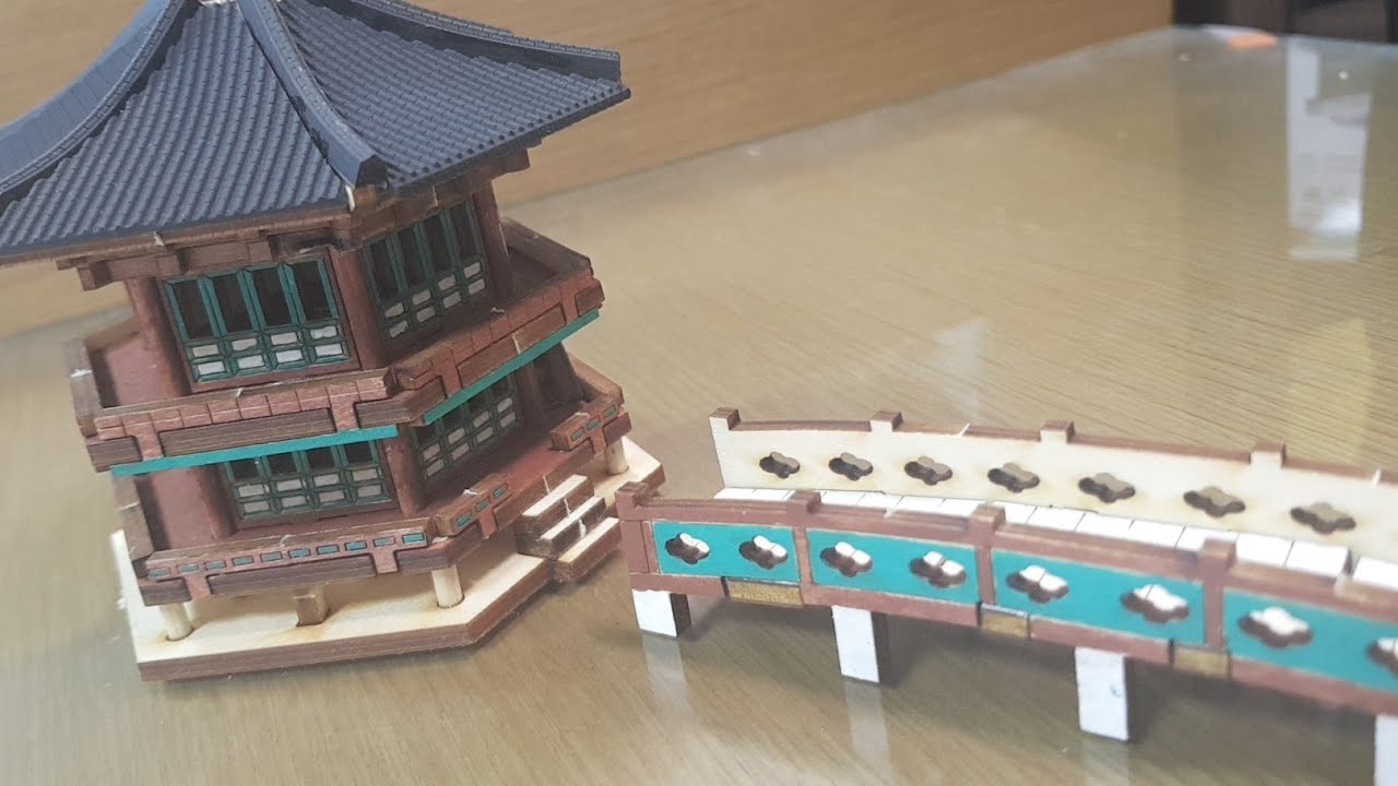 [Miniature] "Hyangwonjeong" Korea traditional palace part 1-3 - YouTube