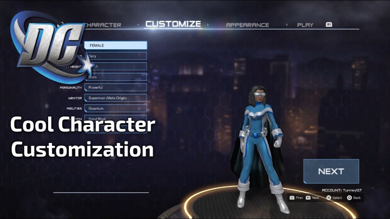DCUO Good Looking Character Creation - Part 1 - YouTube