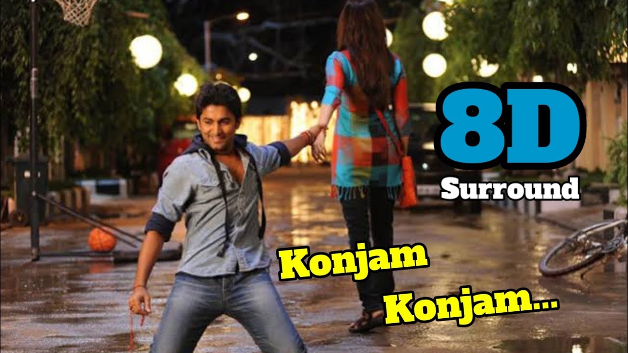 Konjam Konjam - 8d Song | Naan Ee | Naani, Sudeep, Samantha | S.S ...