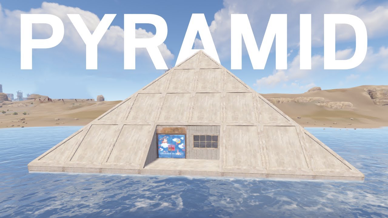We built THE BEST pyramid base in Rust... - YouTube