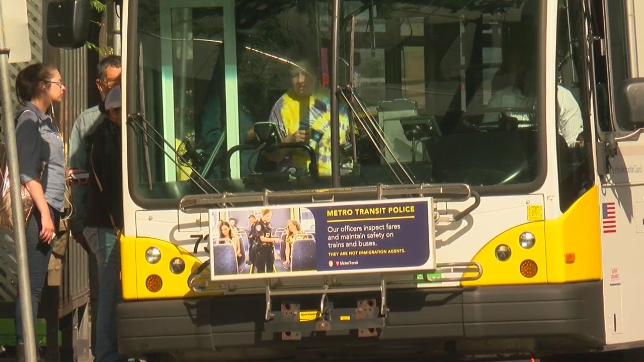 Metro Transit Raising Bus Fares By 25 Cents - YouTube