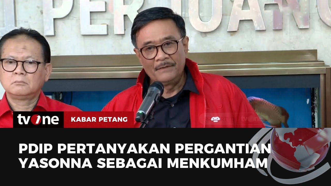 Reshuffle Kabinet Jokowi, PDIP Singgung Soal Etika | Kabar Petang tvOne - YouTube