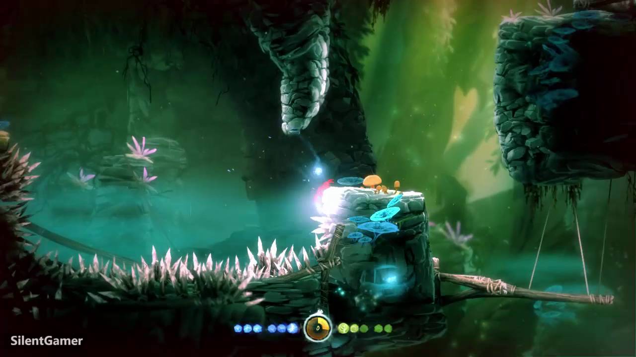 Ori and The Blind Forest Walkthrough : Regain the Water Vein (Part 4 ...