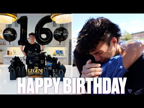 HAPPY BIRTHDAY RYLER BINGHAM | SURPRISING OUR SON WITH A NEW CAR AT THE DMV ON HIS 16TH BIRTHDAY