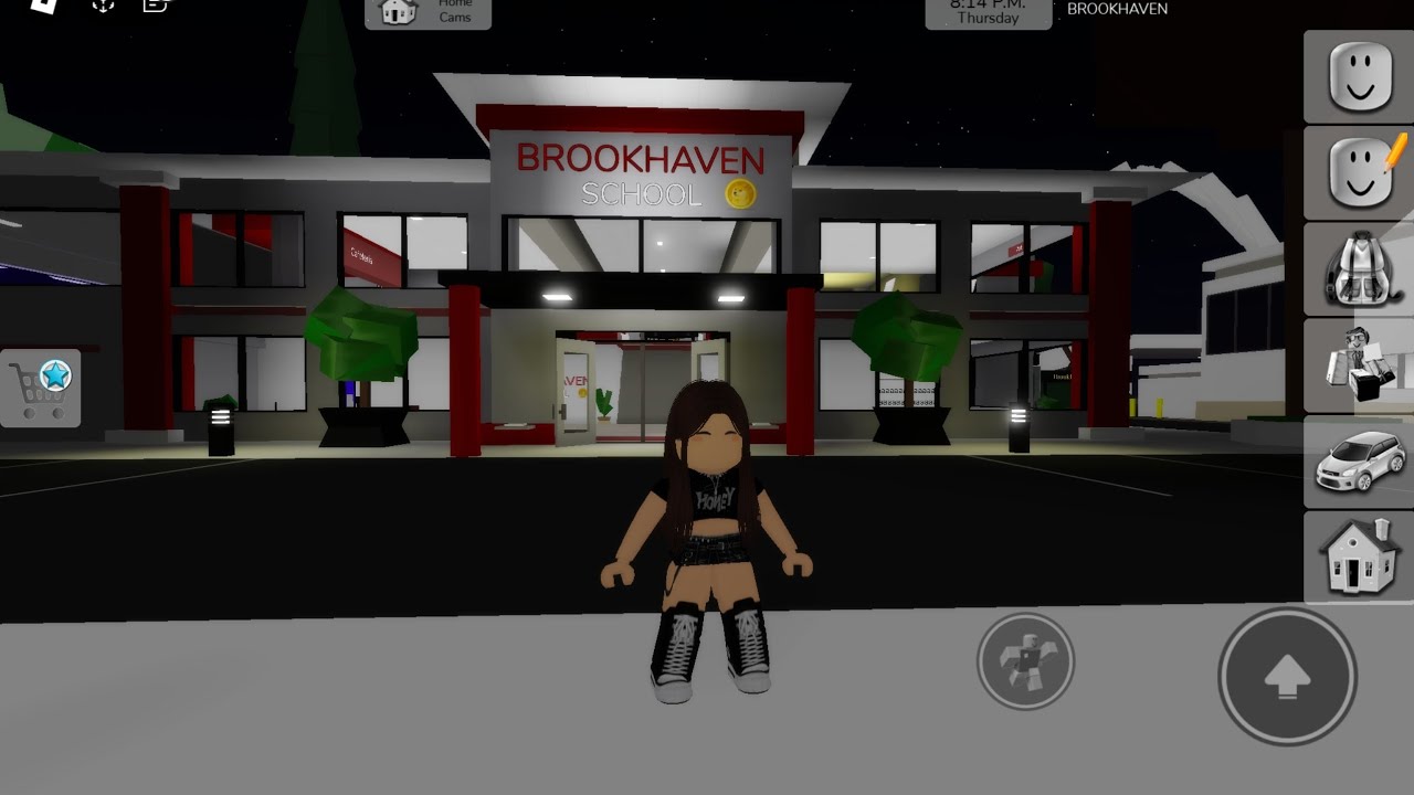 Roblox Brookhaven🏡 school 🔛 Kırmızı balık gölde söyledim - YouTube