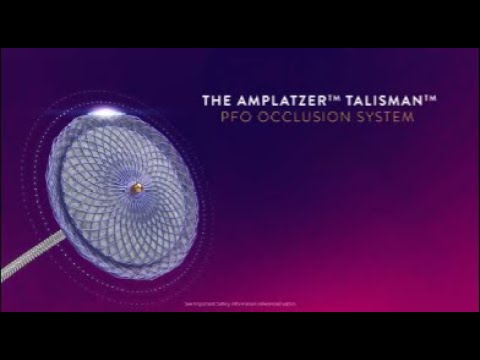 Amplatzer™ Talisman™ PFO Occlusion System Features - YouTube