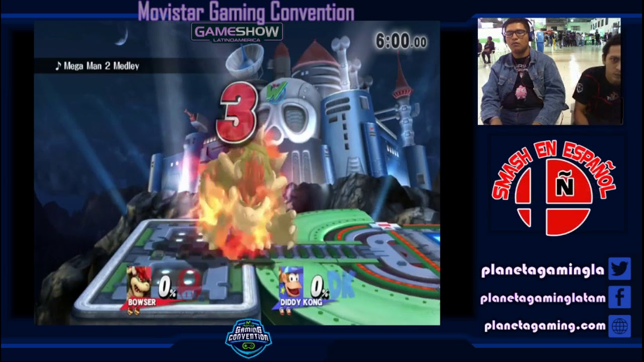 Ñ|Green vs WC|Tron - TOP 8 - Movistar Gaming Convention - Smash 4 ...