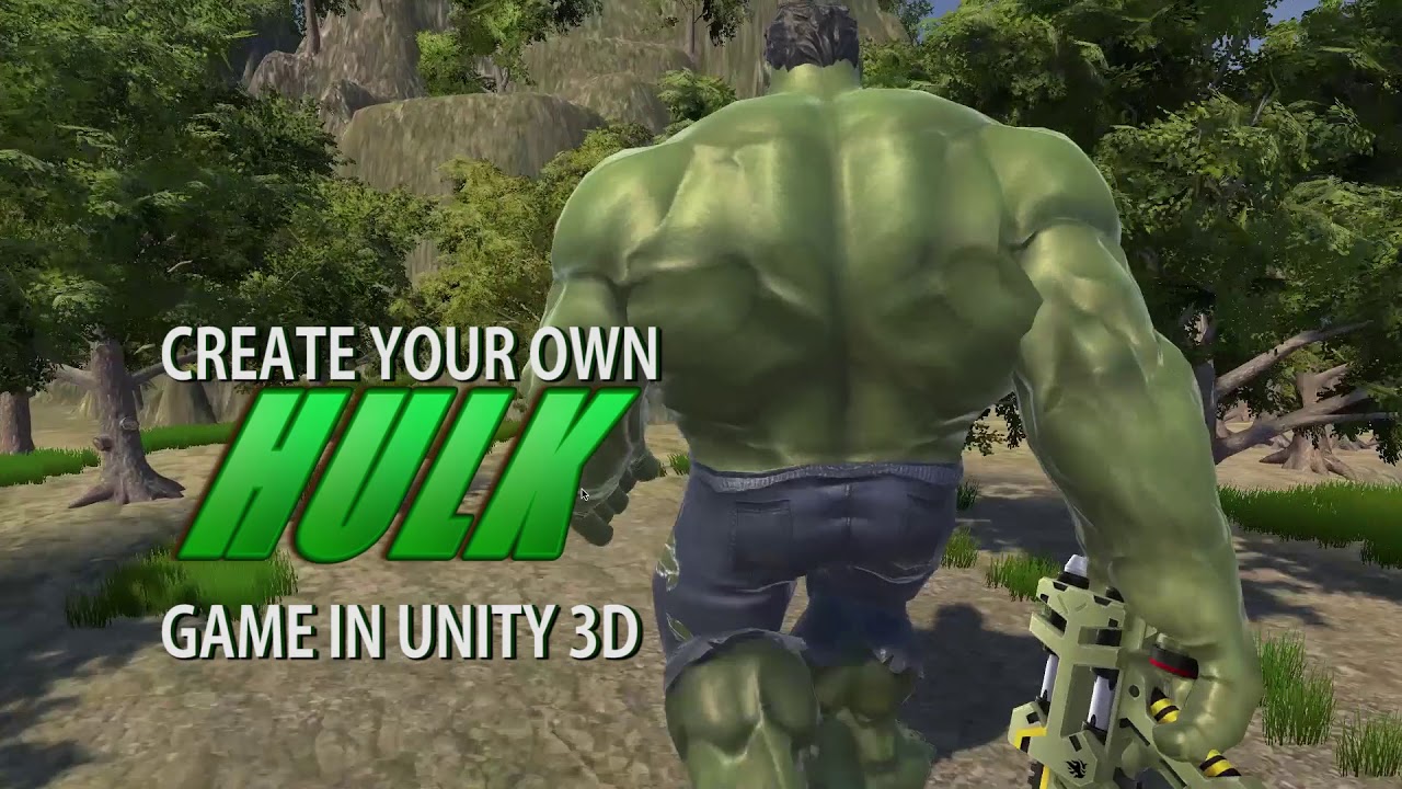 Basic to Intermediate Unity 3D - Create an Marvel Hulk's First Person Shooting (FPS) Game in 3 ...