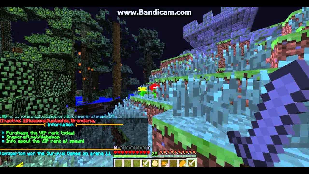 minecraft survival hunger games ep:1 - YouTube