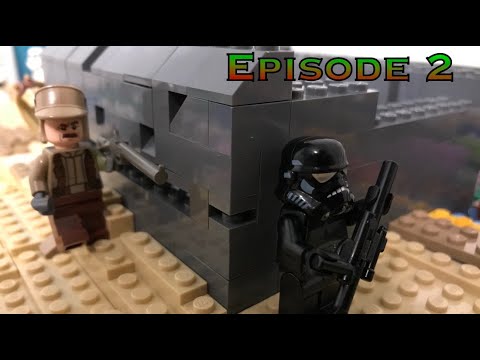 Building The Battle of Scarif In Lego Episode 2 | Bunker and Beachfront ...