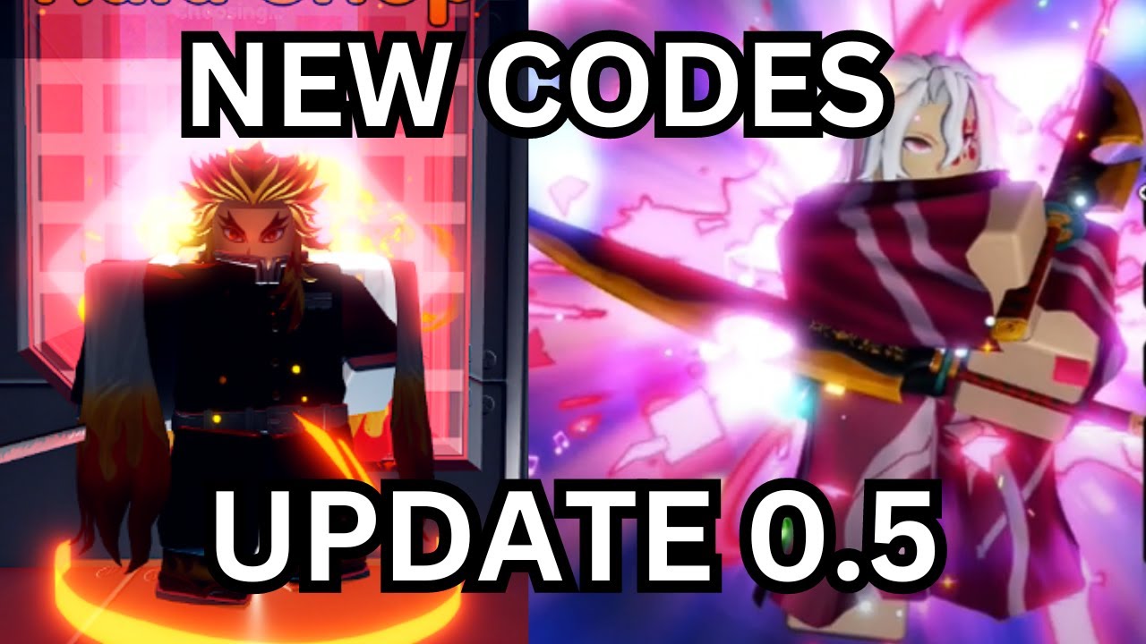 *NEW* CODES FOR UPDATE 0.5 IN ANIME VANGUARDS - YouTube