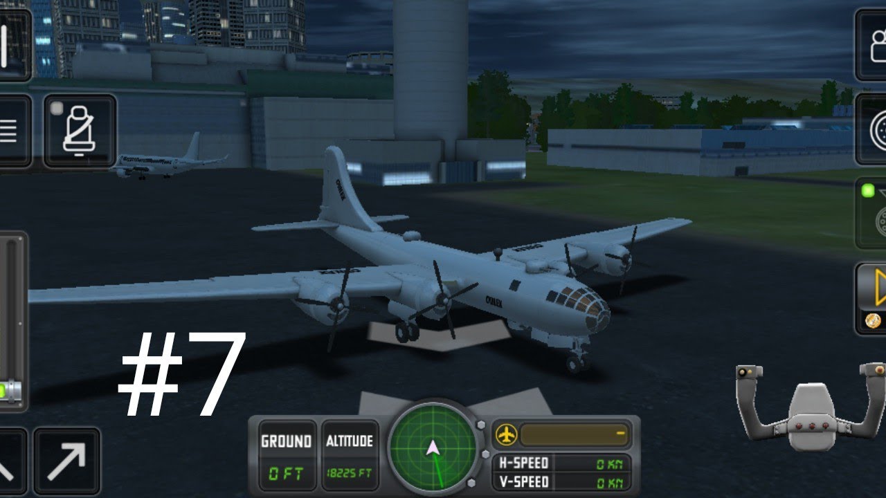 Flight simulator 2018 #7 new plane || with front camera during take off ...