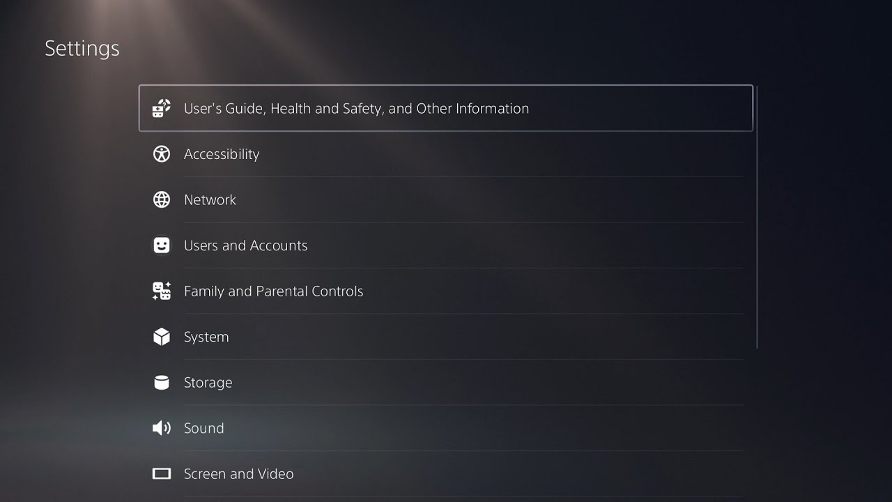 PS5 SETTINGS MENU YouTube PS5 SETTINGS MENU YouTube