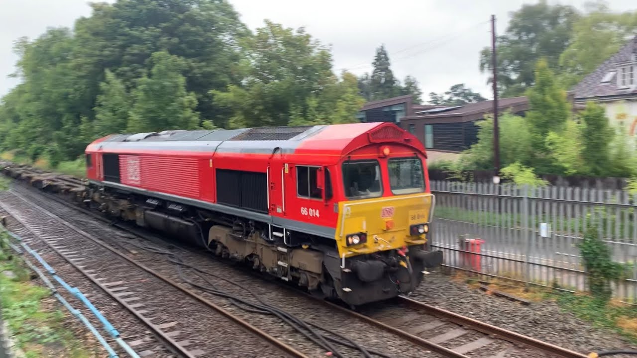 Class 66 | 66014 | DB Cargo UK - YouTube
