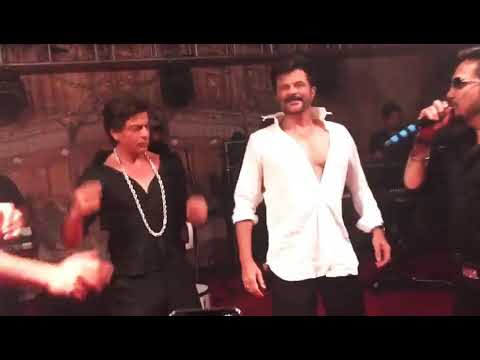 Shahrukh Khan, Anil Kapoor ve Salman Khan Dans ederken kendilerinden geçiyor