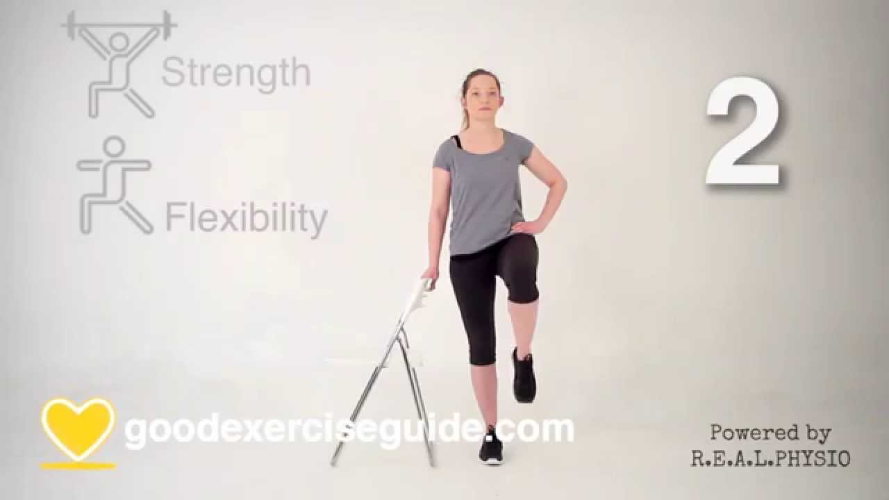 Hip Flexion Exercise : Standing - YouTube