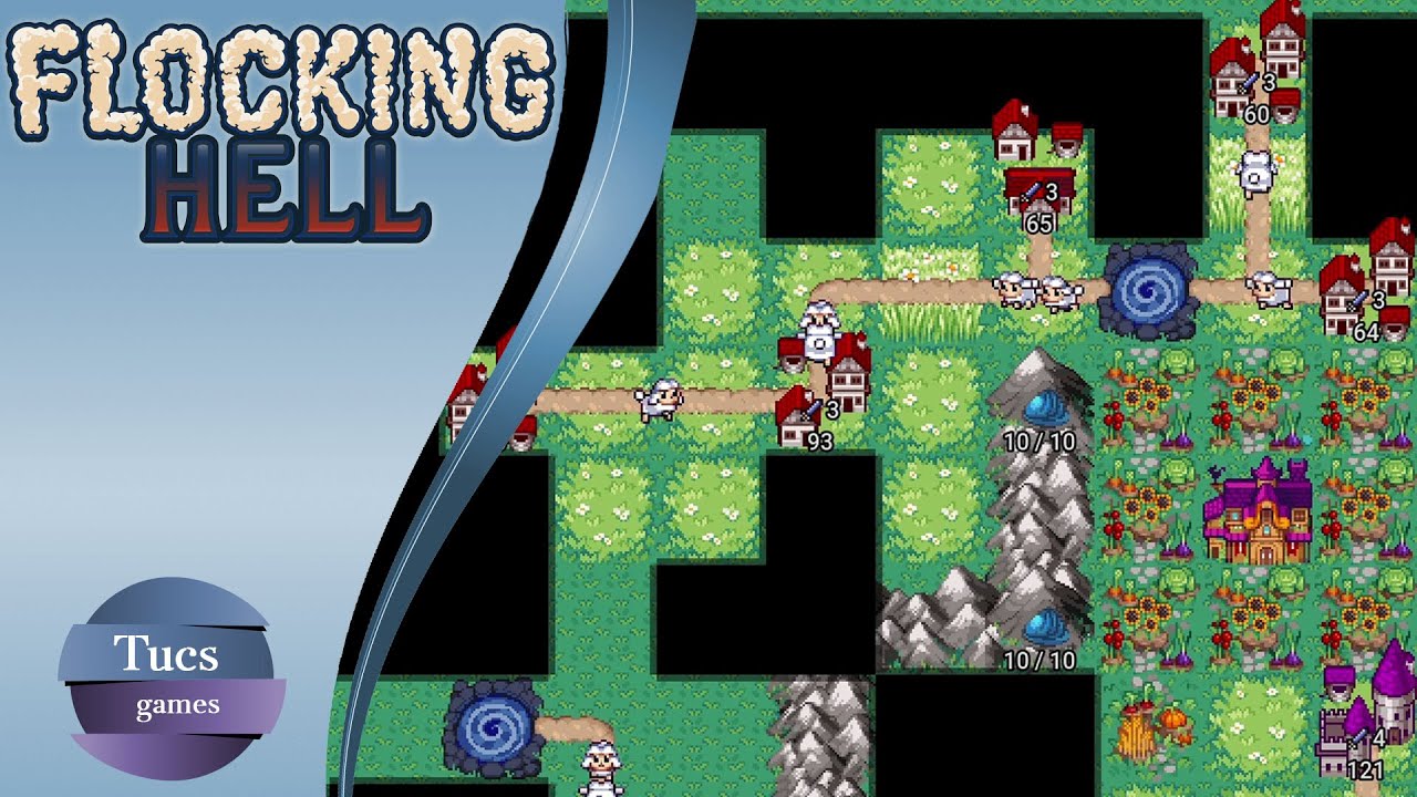 Flocking Hell - Découverte - Gameplay FR (No commentary) - YouTube