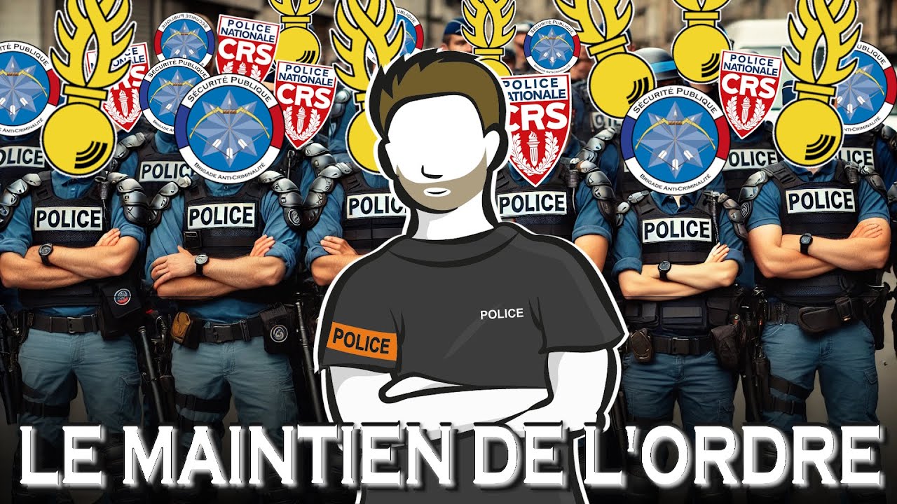 Les unités chargées du maintien de l'ordre en France. - YouTube