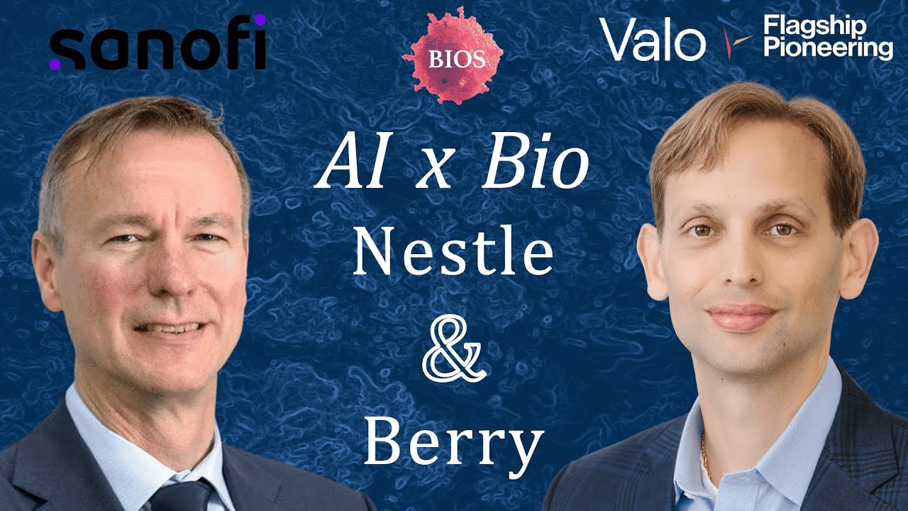 Roundtable #5 - AI in Bio w/ Frank Nestle - CSO @ Sanofi & David Berry ...