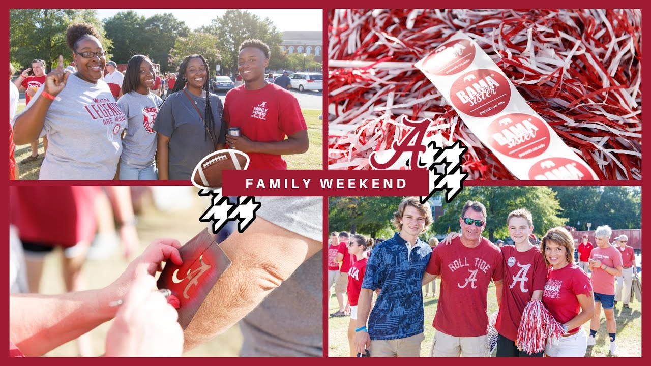 Family Weekend 2022 | The University of Alabama - YouTube