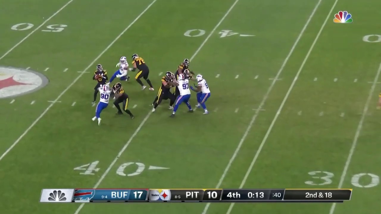 Levi Wallace Game Winning Interception vs. Pittsburgh - YouTube