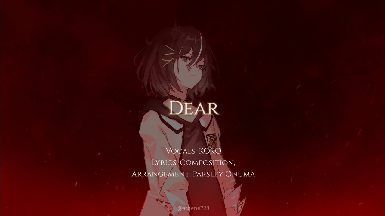 Dear (Shinya) | MONARK モナーク OST [ROM/ENG Full Lyrics] - YouTube