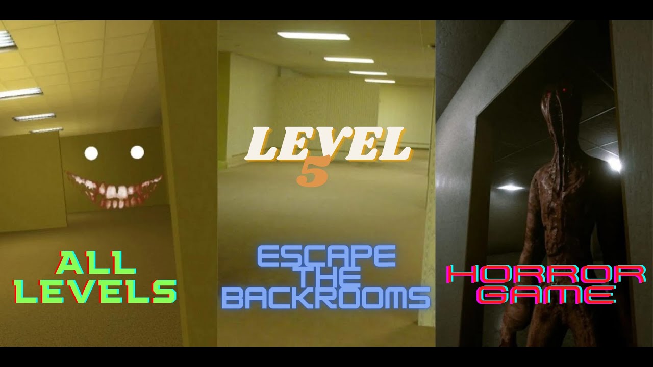 ESCAPE THE BACKROOMS lavel 5 | escape the backrooms game | backrooms ...