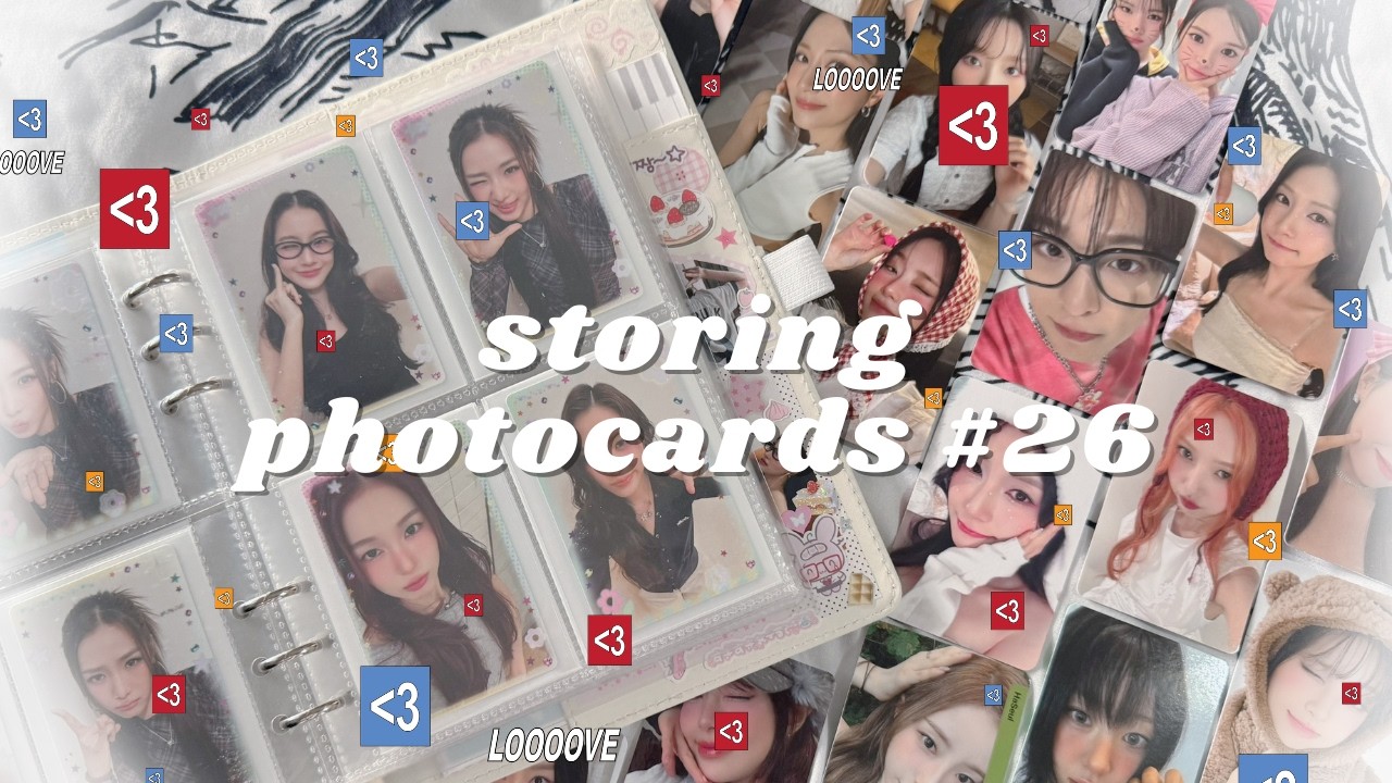 storing photocards #25 ♡ gmmtv gl, loona, apink, rv, h2h, bini, soshi ...