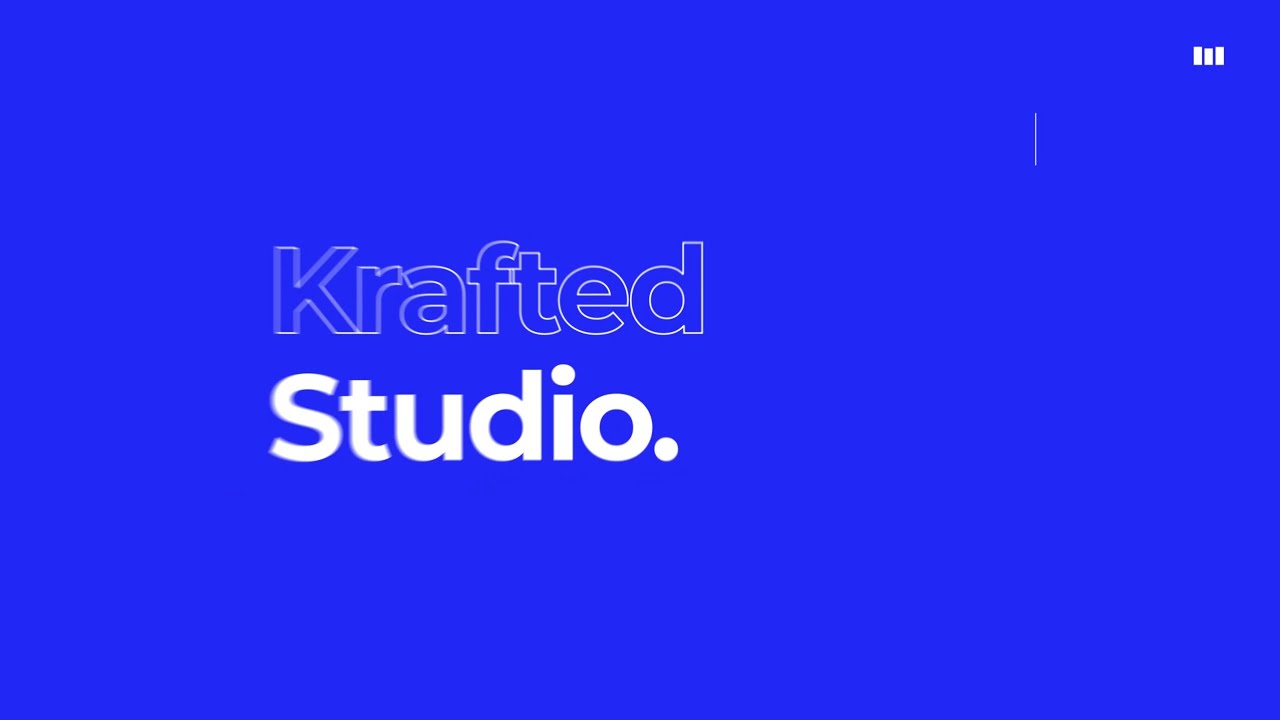 We are Krafted Studio - YouTube