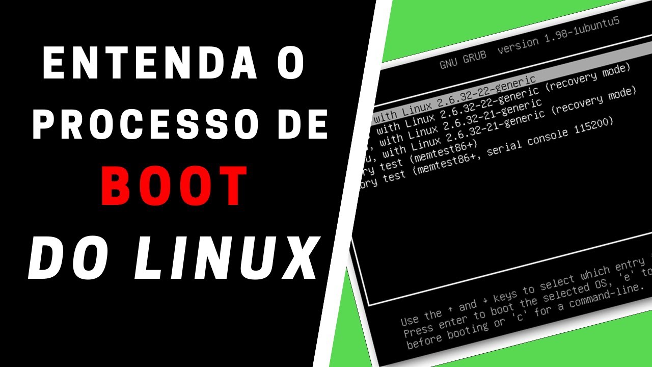 Como funciona o processo de Boot do Linux - YouTube