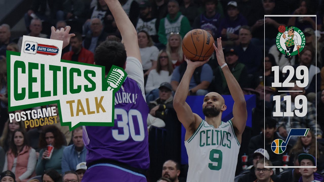 POSTGAME POD: Celtics finish 2025 on high note with win over Jazz - YouTube