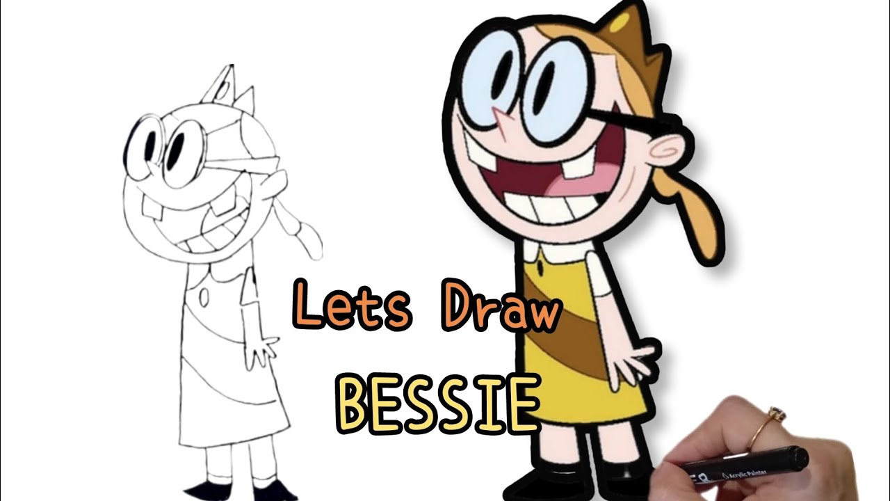 HOW TO DRAW BESSIE - YouTube