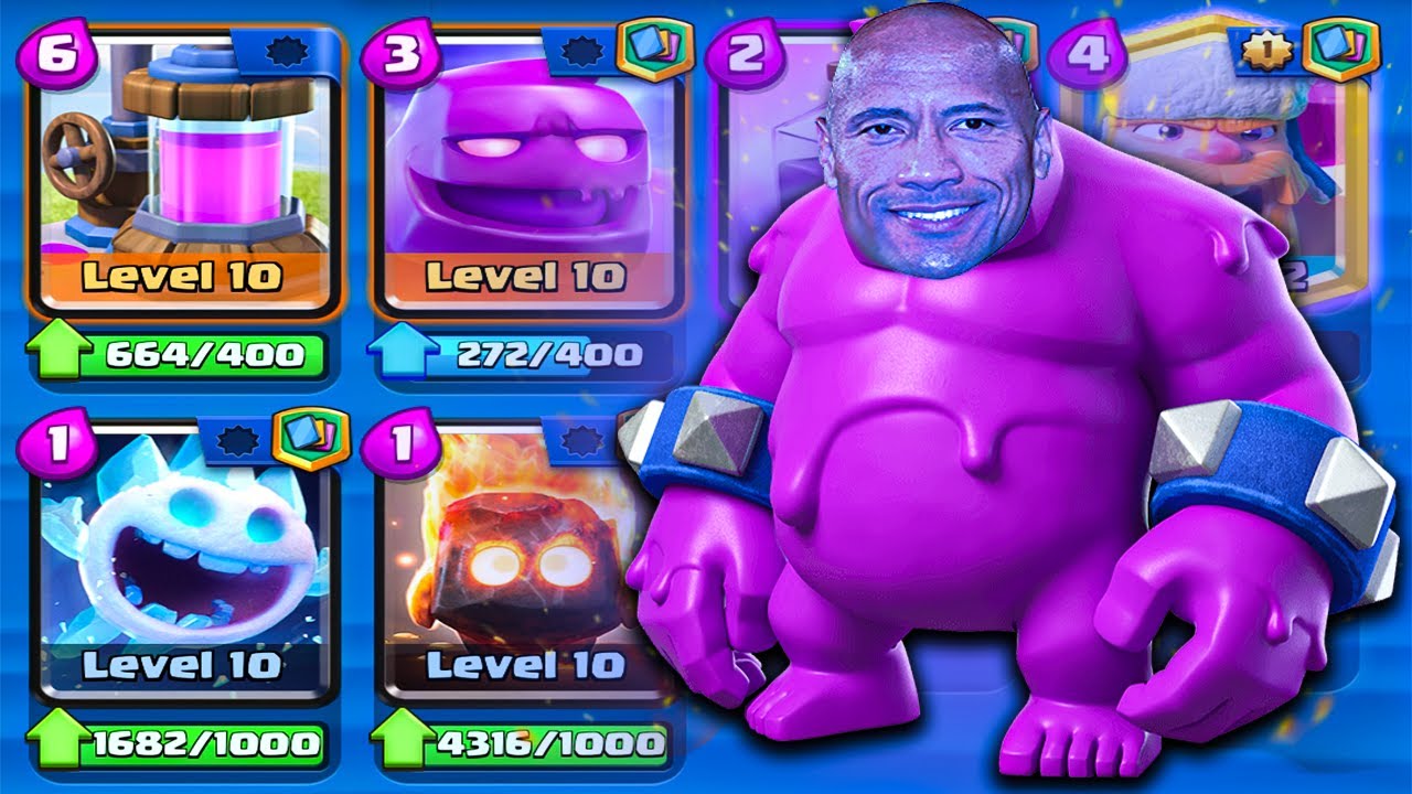 Elixir Golem Deck Be Licke - YouTube