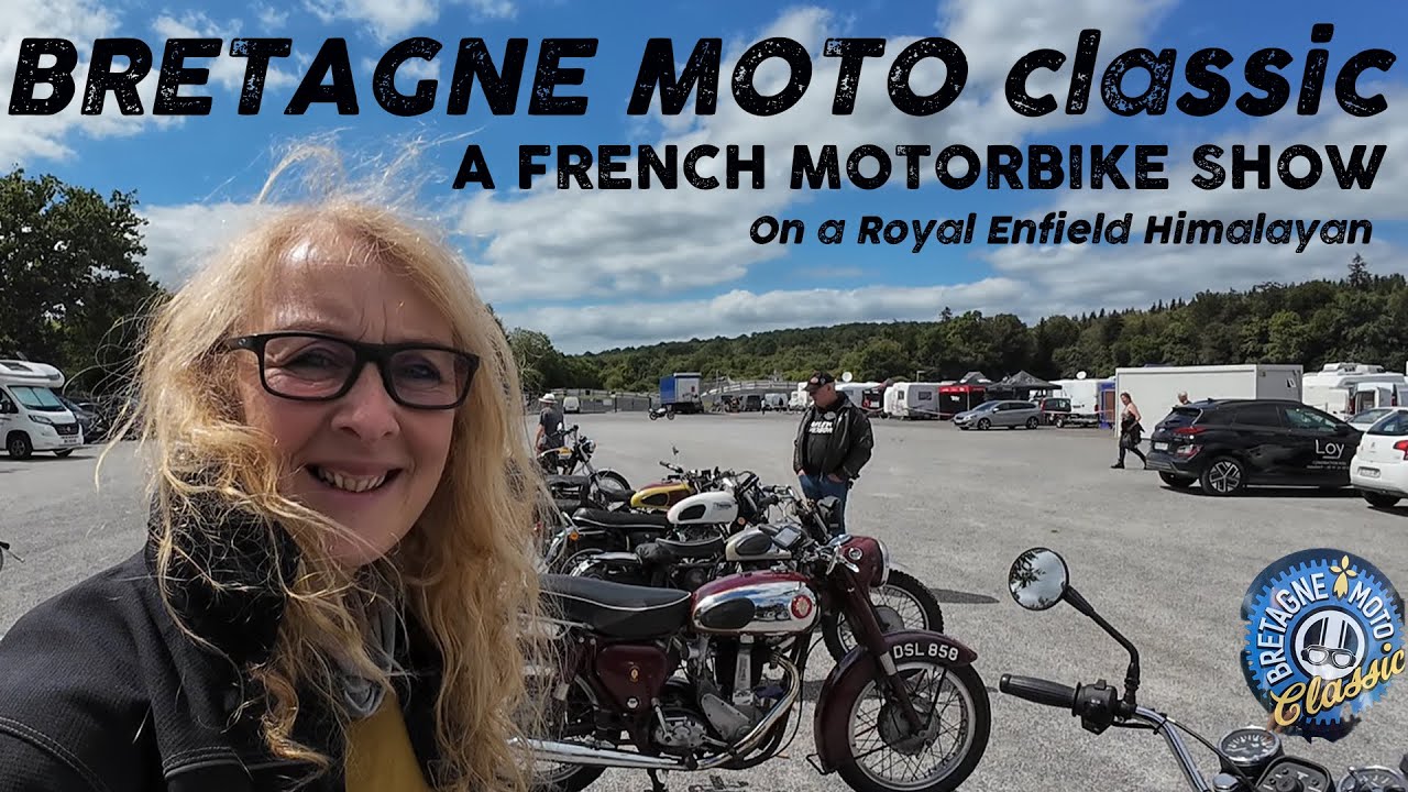Bretagne Moto Classic/A French motorbike show on a Royal Enfield ...