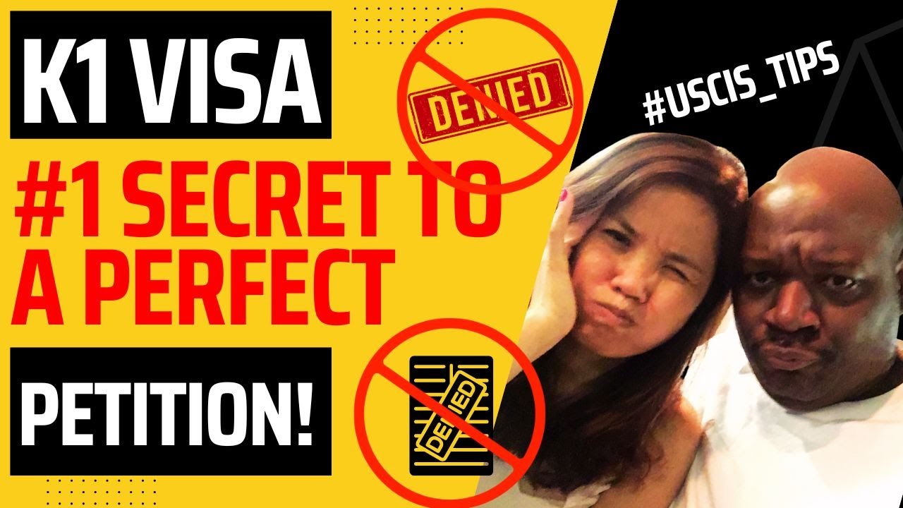 #1 SECRET TO A PERFECT PETITION | USCIS K1 FIANCÉ VISA TIPS - Watch ...