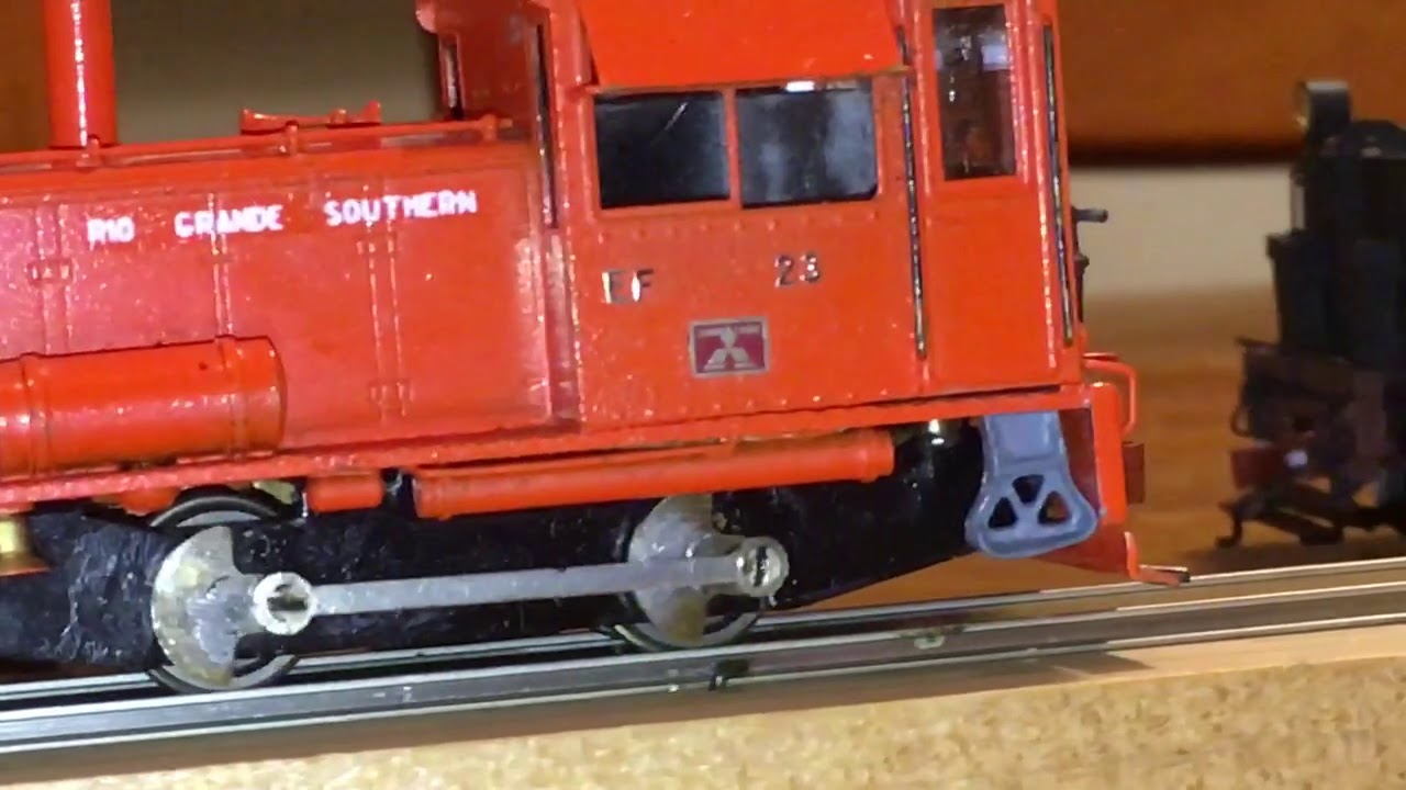 Brasstrains HO HOn3 TSUBOMIDO D&RGW #50 つぼみ堂のD&RGW #50 ディーゼル機関車 - YouTube